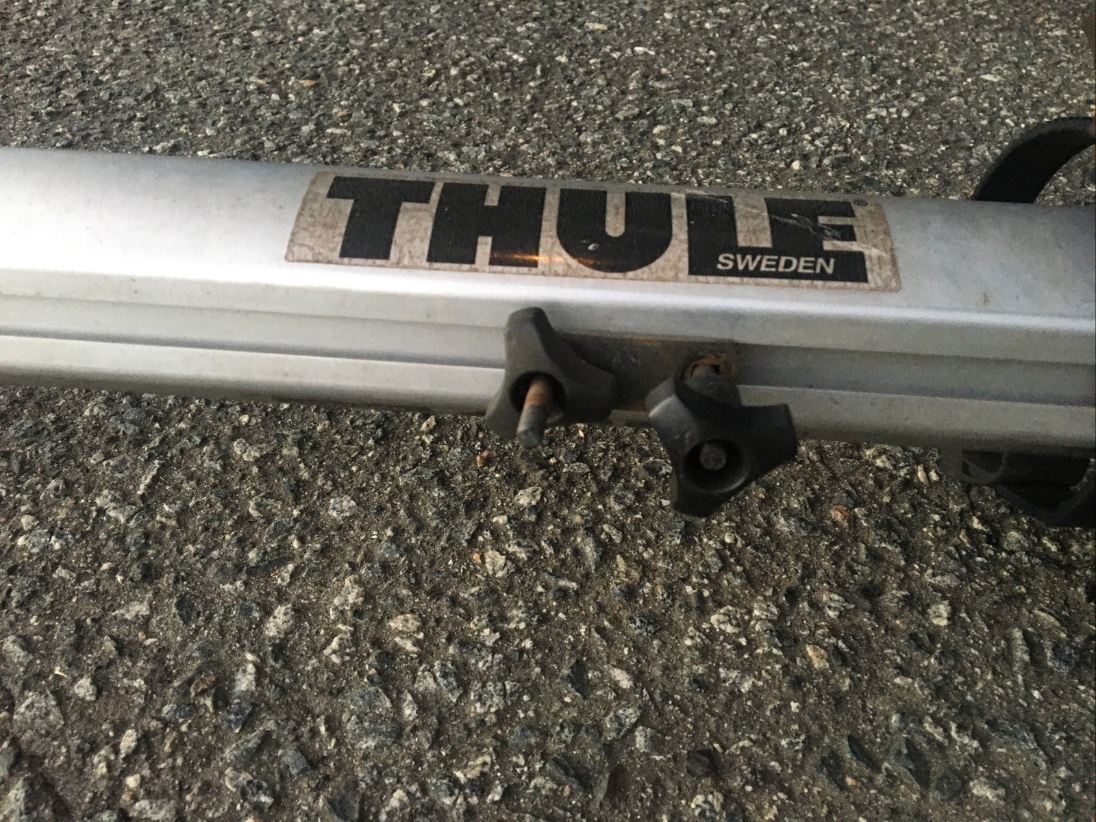 THULE 594xt Side Arm BICYCLE ROOF RACK Upright Bike Carrier | eBay