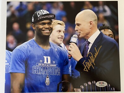 Jay Bilas Signed 8x10 Photo PSA/DNA Autographed Duke Reporter Analyst ...