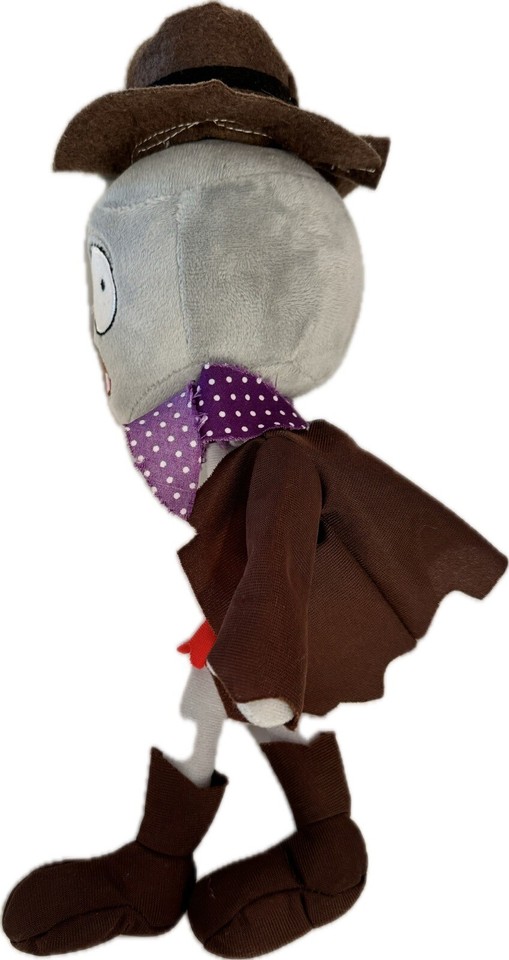 Plants vs Zombies Cowboy Zombie Plush Doll Toy W Suction For Hanging 14 ...