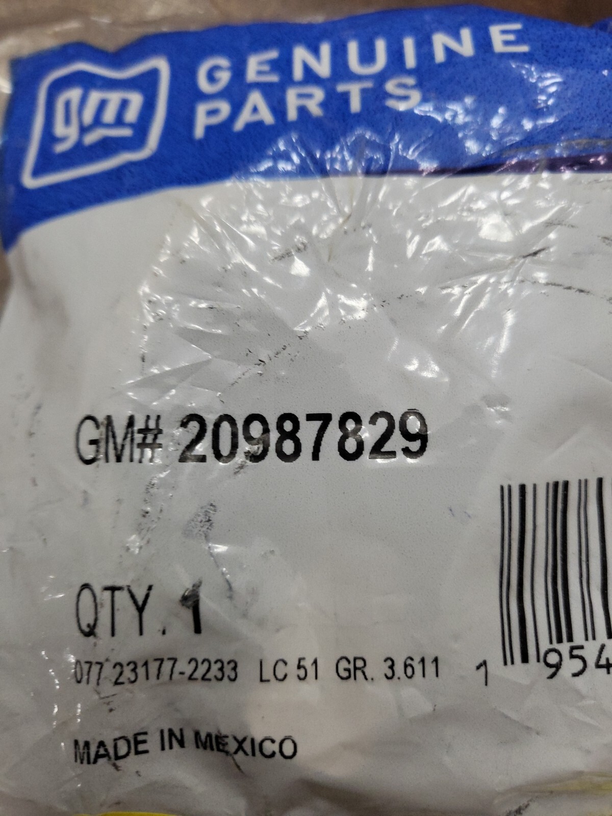 Converter and Pipe Seal - GM 20987829 for sale online | eBay