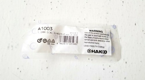 HAKKO A1003 NOZZLE FOR 470, 470B, 471, 472, 472B, 473, 702, 703, 703B ...