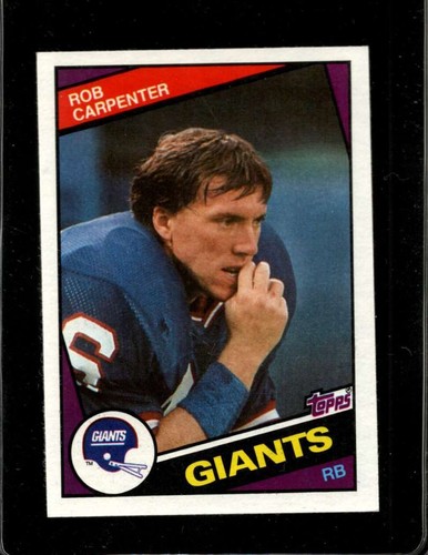 1984 TOPPS #313 ROB CARPENTER EXMT NY GIANTS *X00712 | eBay