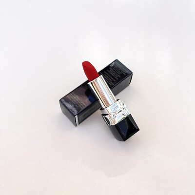 Dior Rouge Dior Mini Lipstick in 999 Velvet 1.5g/.05oz | eBay