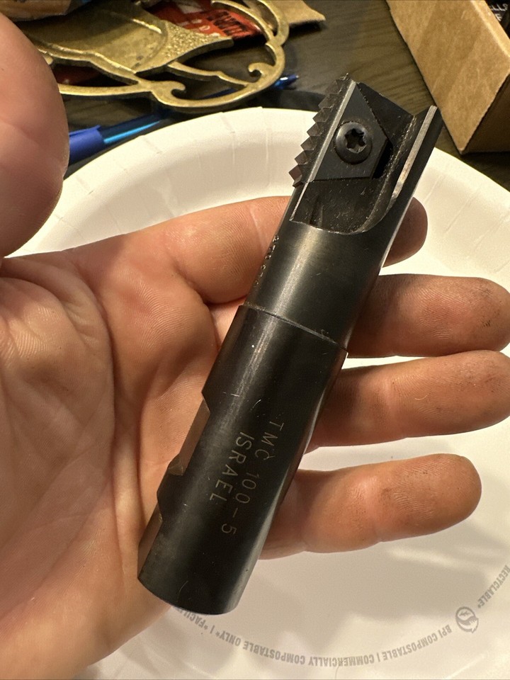 VARGUS INDEXABLE CARBIDE INSERT THREAD MILL CNC MILLING CUTTER 1 ...