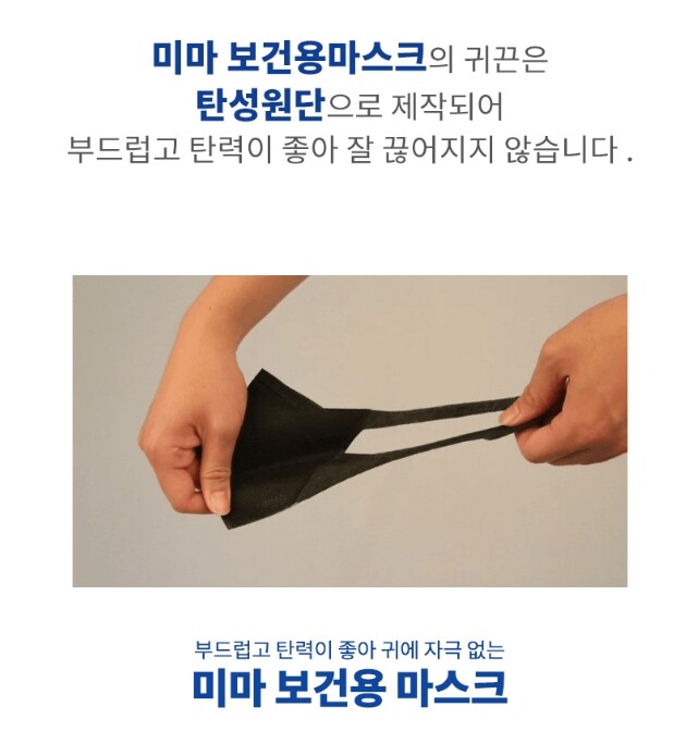 Pack of 10 MIIMA KF94 Korean Face Mask Made in Korea Comfortable Dust ...