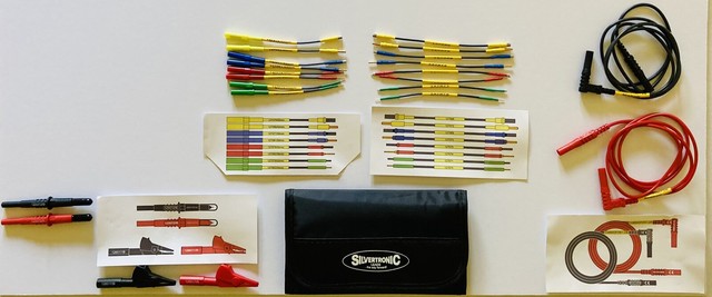 Silvertronic 905315 Avionic Test Lead Connector & Jumper Lead Kit for ...