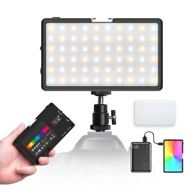 Led RGB Fotografia, Moman Luce Video ML8A-RC Faretto per Foto Colore ...