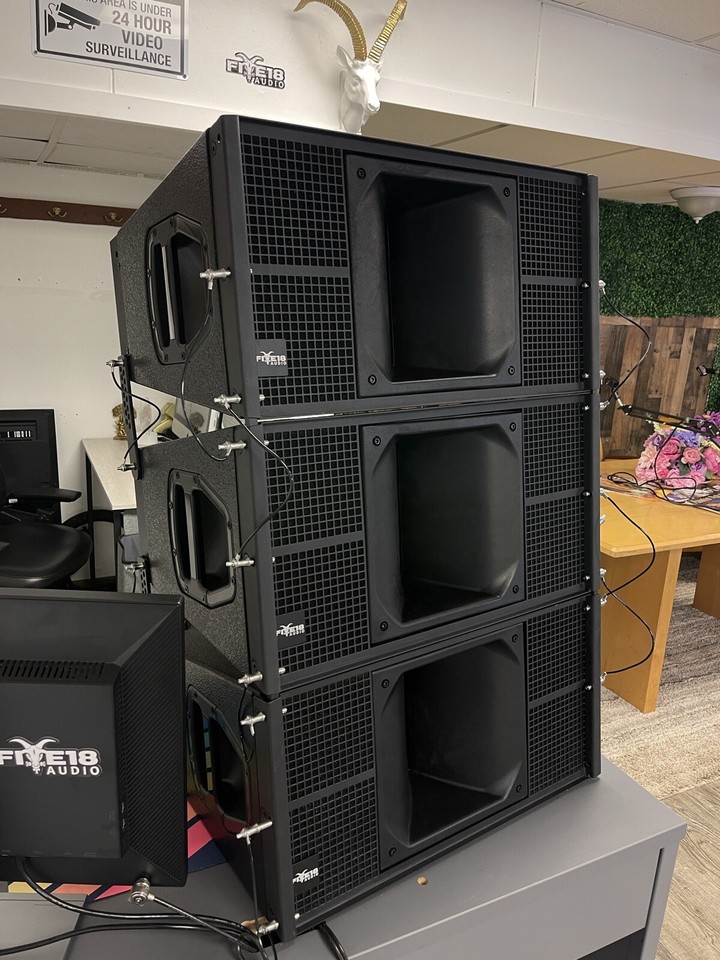 Line Array Passive speakers Five18 Audio | eBay