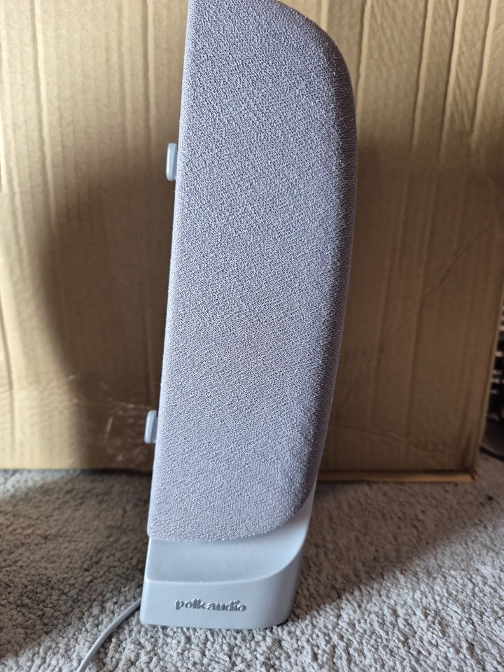 Polk Audio HP OEM Desktop Computer Speakers 2.0 Stereo PC Speakers New ...