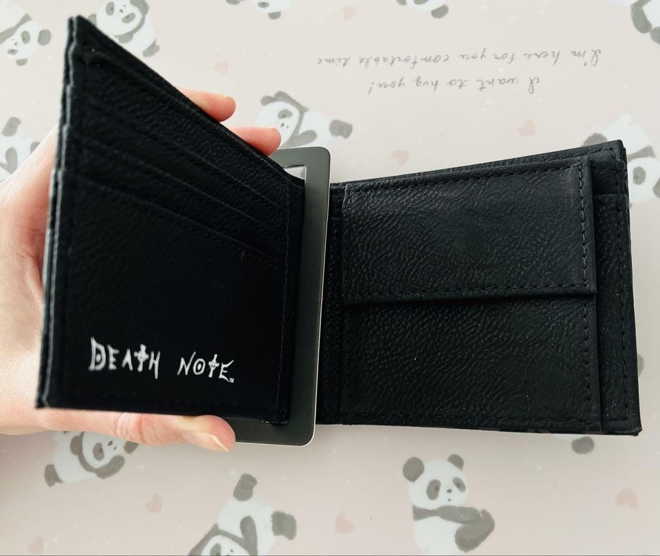 DEATH NOTE Exhibition: Two Coasters, Folding Wallet, Acrylic Stand ...