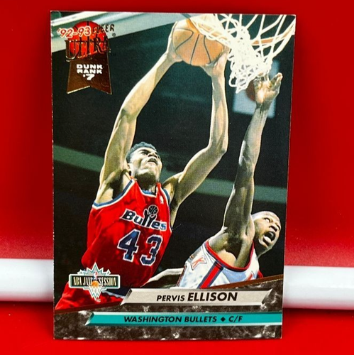 1993 Fleer Ultra Collector Basketball Card Bullets Pervis Ellison #207 ...