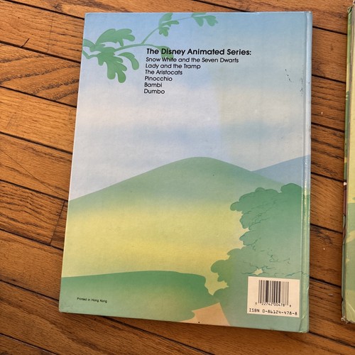 DISNEY Snow White and the Seven Dwarfs - AND Dumbo Hardcover - GOOD ...