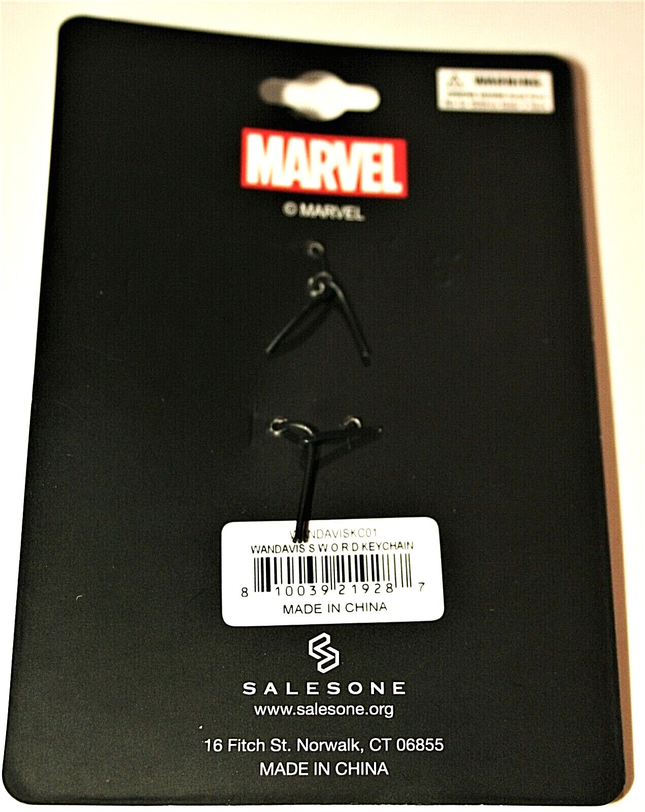 Marvel Studio WandaVision Sword Key Chain New Vision Scarlet Witch S.W ...