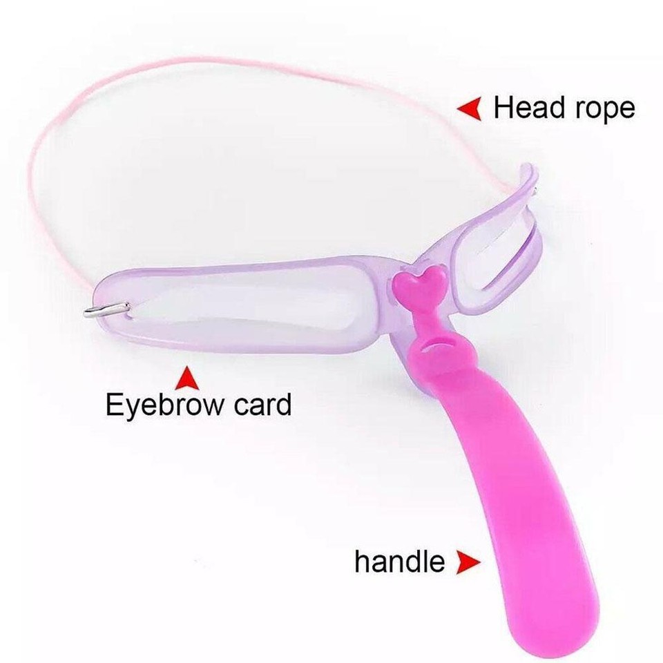 8PCS Styles Eyebrow Shaping Stencils Grooming Shaper Reusable Template ...