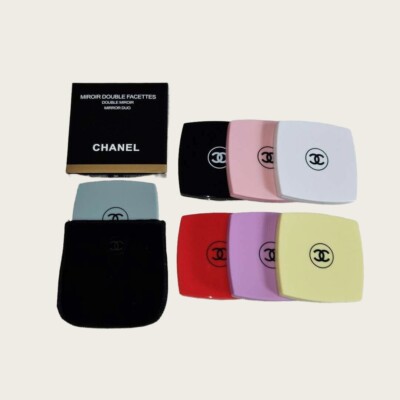 Chanel Compact Mirror Double Facettes Duo - Boxed With Black Pouch ...