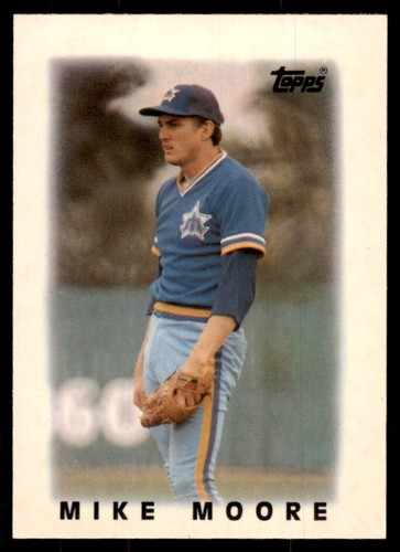 1986 Topps Major League Leaders Minis Mike Moore. Baseball Cards #30 | eBay