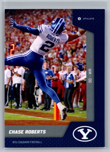 Chase Roberts 2023 ONIT Brigham Young Cougars BLUE #75 Football Card ...