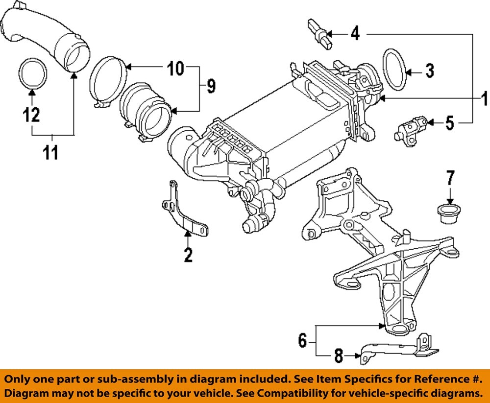 MERCEDES OEM 15-20 C300 Cooling Intercooler-Intercooler Seal 0249978045 ...