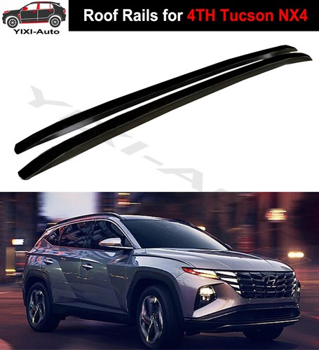 Fits for Hyundai 4TH Tucson NX4 2022-24 Roof Rails Roof Rack Side Rail ...