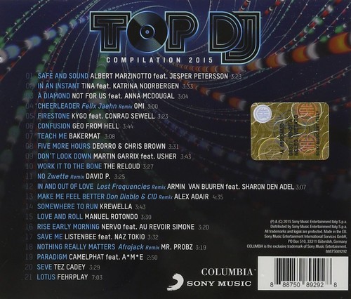 Various Top Dj Compilation 2015 (CD) | eBay