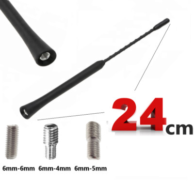 FOR BMW MINI COOPER BLACK RUBBER REPLACEMENT AM/FM AERIAL ANTENNA ROOF ...