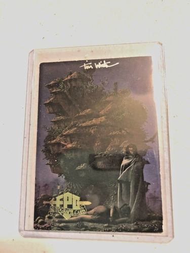FPG AUTOGRAPHED TRADING CARD TIM WHITE GOLD SEAL | eBay