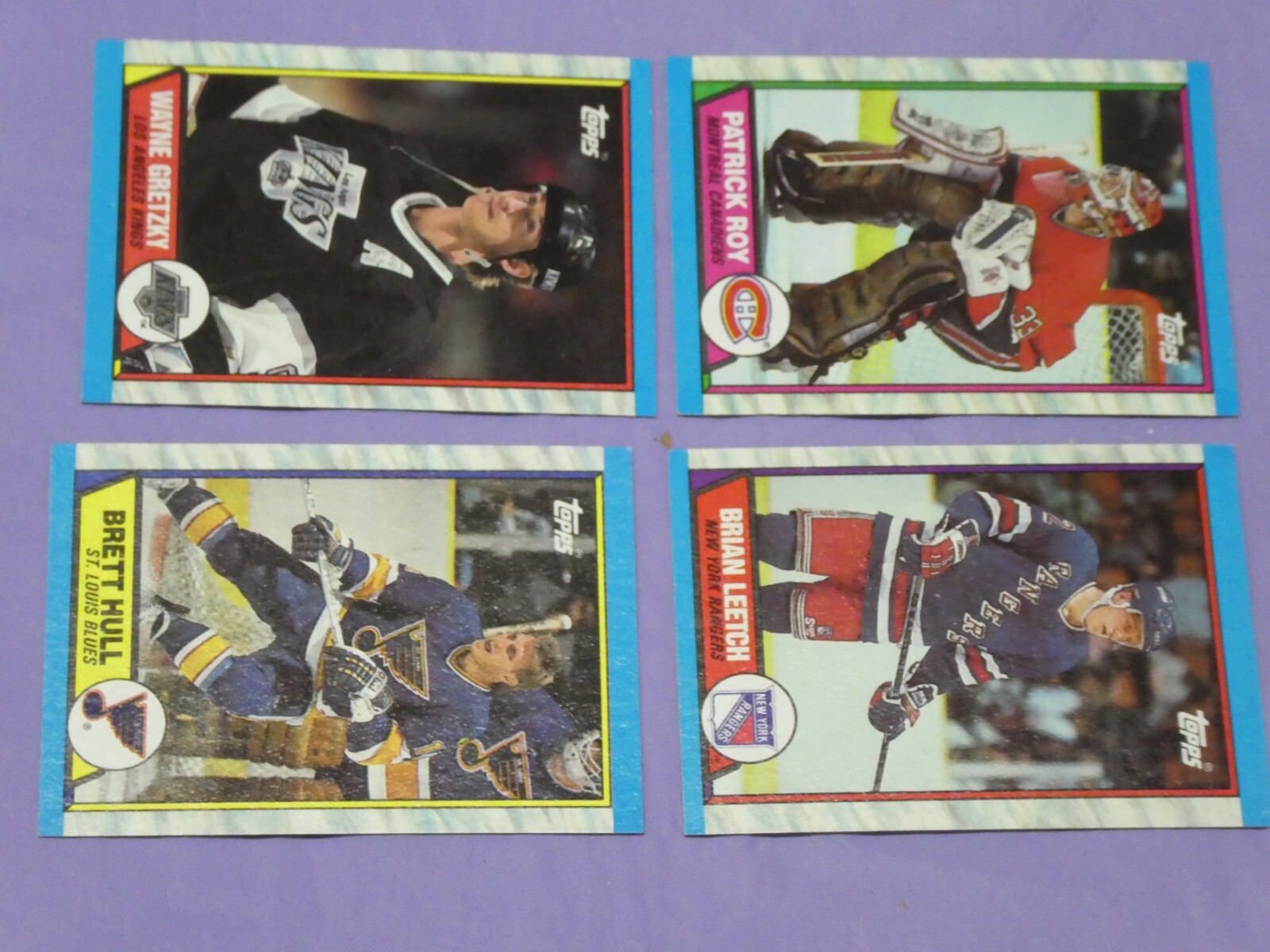 1989-90 Topps Hockey Set, Missing 2 Cards (196/198 Cards) Very nice ...