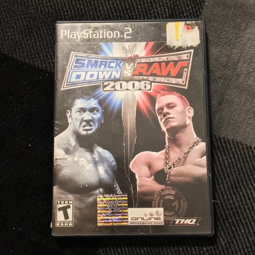 WWE SmackDown vs. Raw 2006 (Sony PlayStation 2) PS2, CIB Tested ...