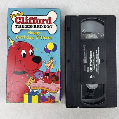 Clifford the Big Red Dog - Happy Birthday Clifford (VHS, 2002) 12236124405 | eBay