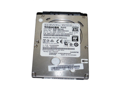 Toshiba MQ01ABF050 500GB 5400RPM 6Gbps 2.5" SATA3 Laptop Hard Drive | eBay