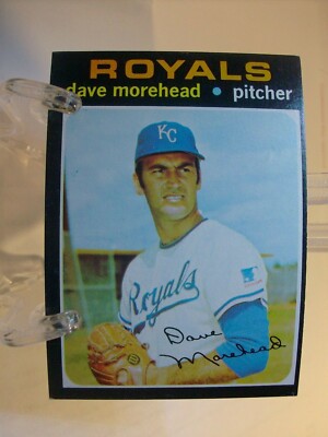1971 Topps Baseball Card #221 Dave Morehead (85179) | eBay