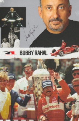 2006 Bobby Rahal signed Rahal Letterman Racing Indy Car Hero Card | eBay