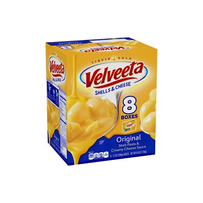 Velveeta Shells and Cheese, Original, 12 Ounce (8 Pack) | eBay