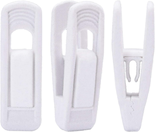 Velvet Hangers Clips, Pants Hangers Velvet Clips, Strong Finger Clips ...