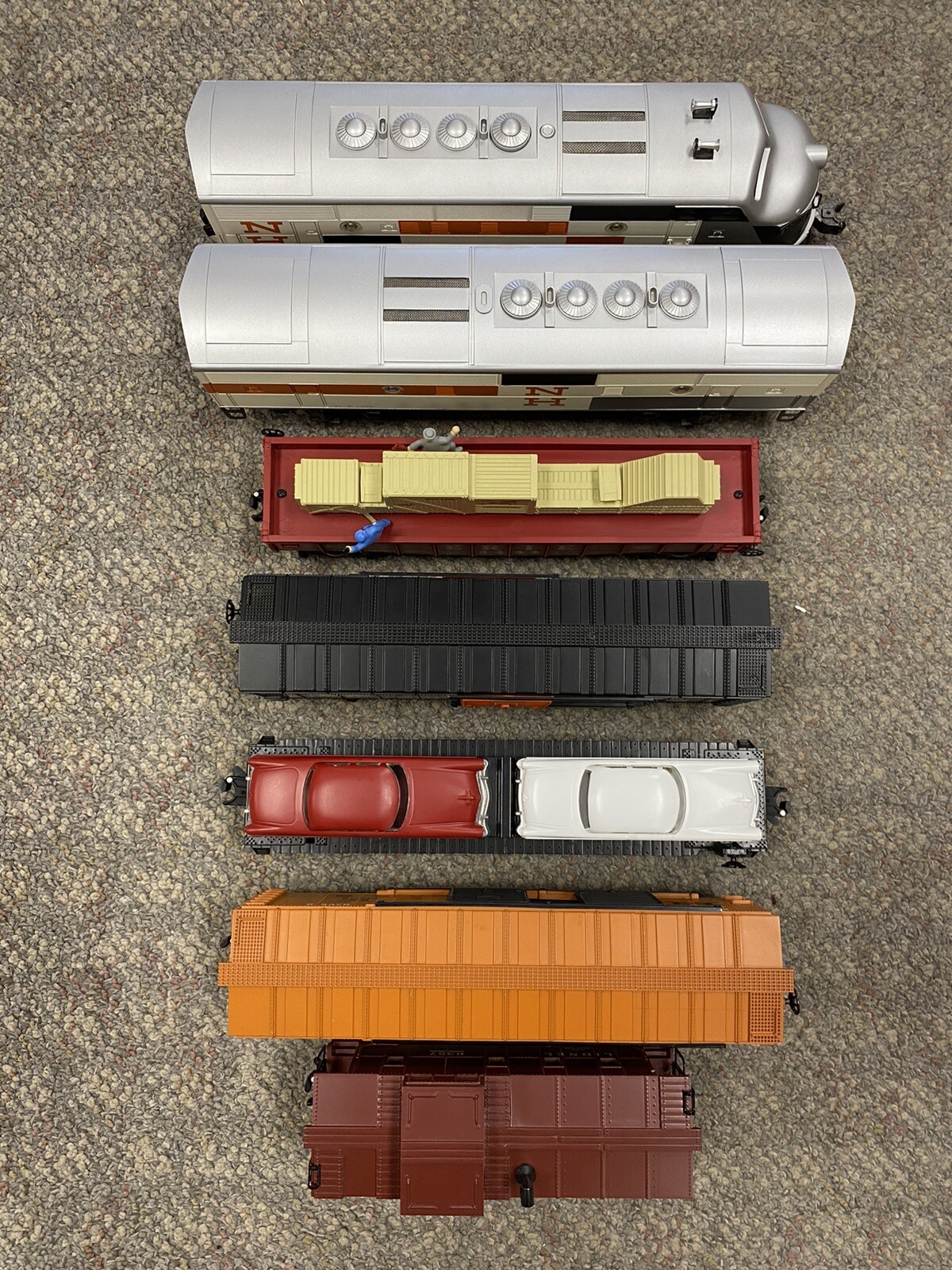 + Lionel O Scale 6-38324 New Haven #2507W F3 AB Diesel Engine Freight ...