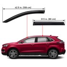Tape-on Window Visors Rain Guards Vent Shade Deflectors For 2015-2024 ...