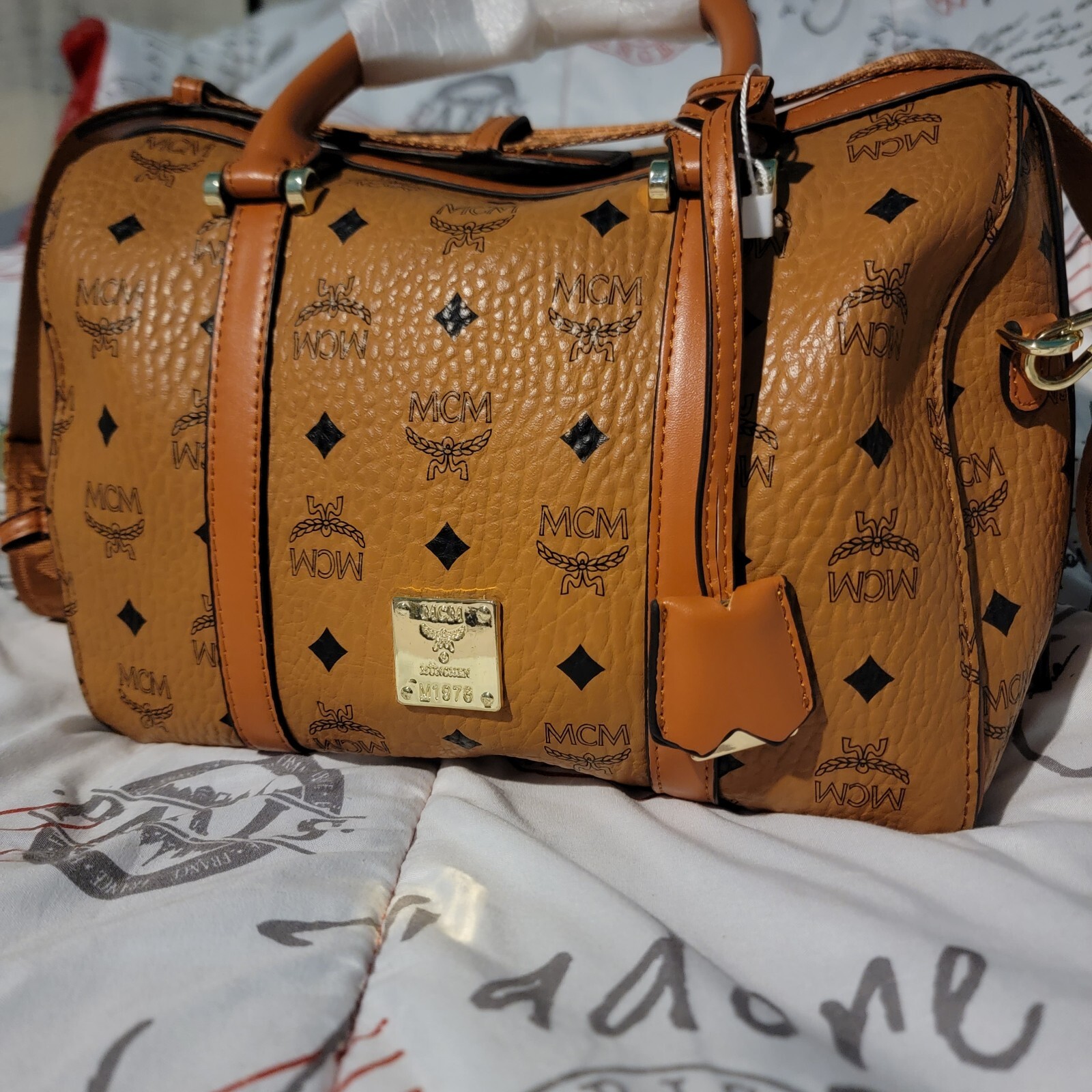 MCM BOSTON BAG - Gem