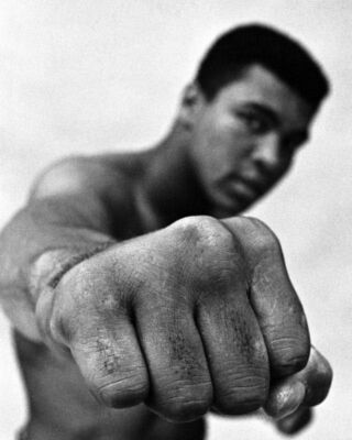 1961 Cassius Clay Muhammad Ali Fist 8x10 Picture Celebrity Print | eBay