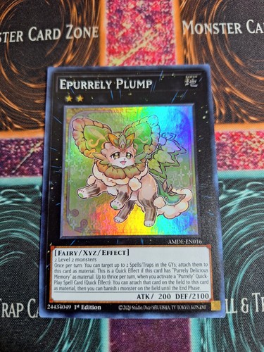 Yu-Gi-Oh! TCG Epurrely Plump AMDE-EN016 Super Rare 1st Edition NM | eBay