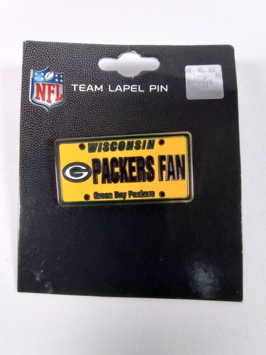 Green Bay Packers Lapel Pin NFL Packers Fan Personalized Wisconsin ...