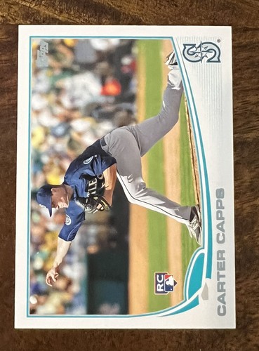 2013 Topps Carter Capps RC #157 Seattle Mariners | eBay