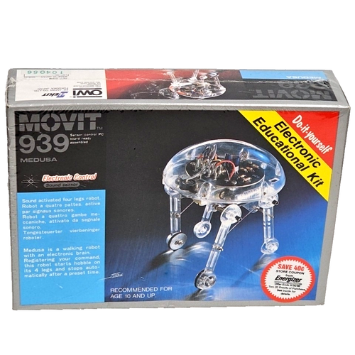 OWI Elekit Medusa Movit 939 Electronic Educational Robot Kit SEALED ...