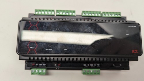 ICT PRT-PSU-DIN-4A Protege DIN Rail 12V 4A Intelligent Battery Backup ...