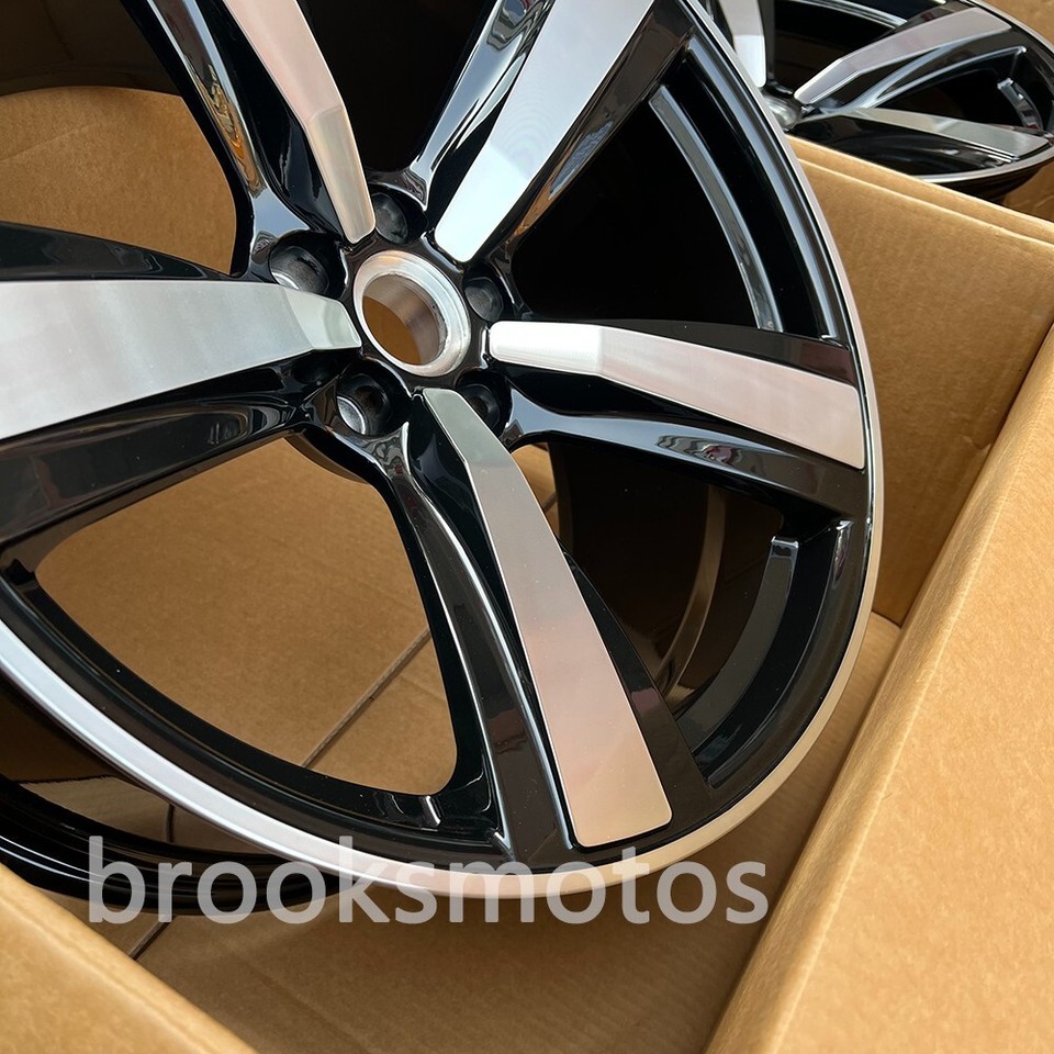 20" FORGED NEW 5 SPOKE STYLE WHEELS RIMS FOR PORSCHE MACAN 20X9 20X10 ...