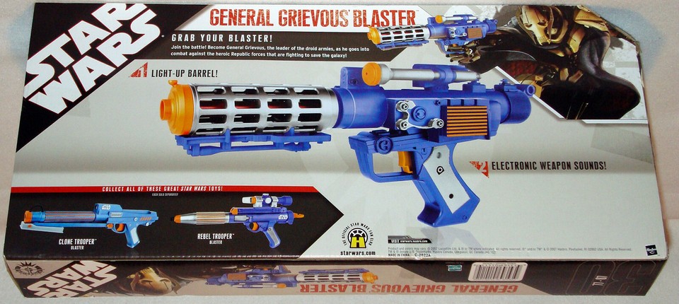 STAR WARS 30TH ANNIVERSARY COLLECTION GENERAL GRIEVOUS BLASTER | eBay