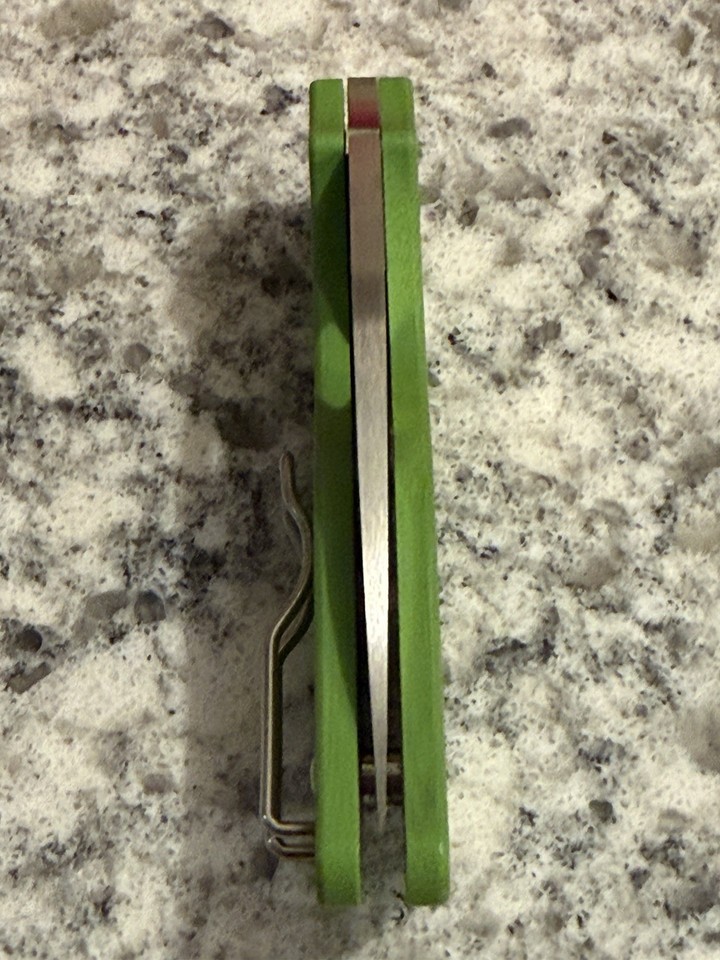 Spyderco Lil Native - CPM 20CV Satin - Green G10 - KJ Exclusive | eBay