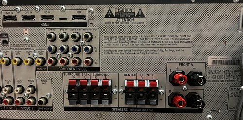 Sony STR-DG720 7.1 Channel HDMI AV Receiver - Black | eBay