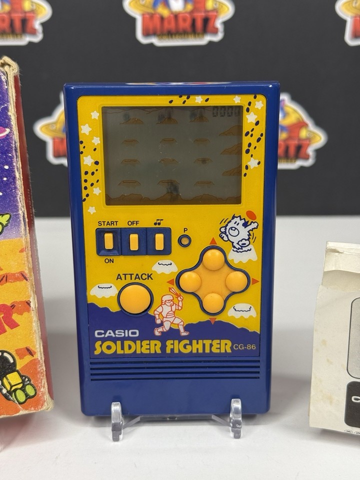 Casio Soldier Fighter Made in Argentina handheld electronic game | eBay