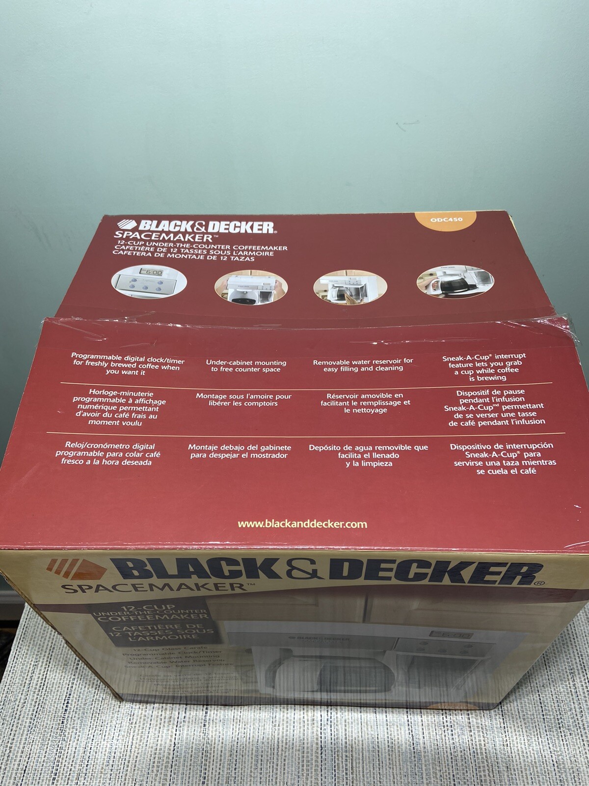 Black & Decker ODC450 12 Cup SpaceMaker Coffee Maker for sale online | eBay