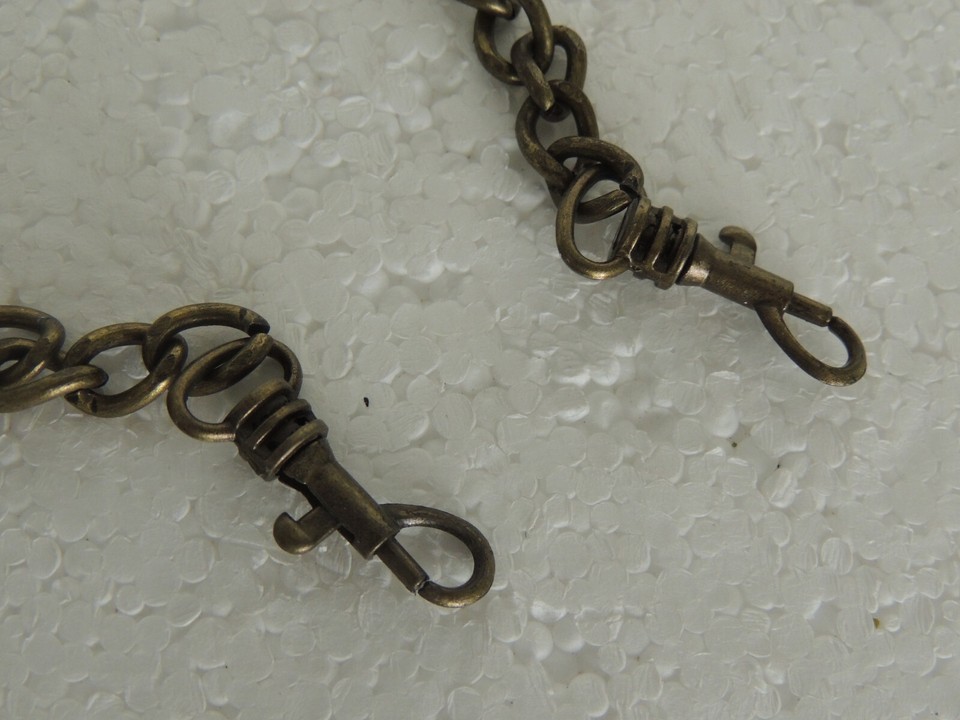 Dark brass Black chain strap only 46 inch long | eBay